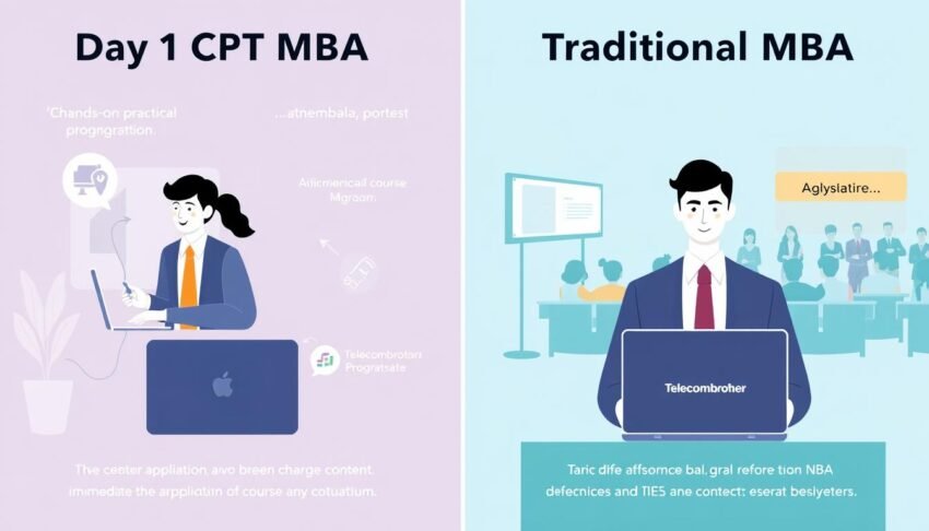 Day 1 CPT MBA vs Traditional MBA: Key Differences for F-1 Students